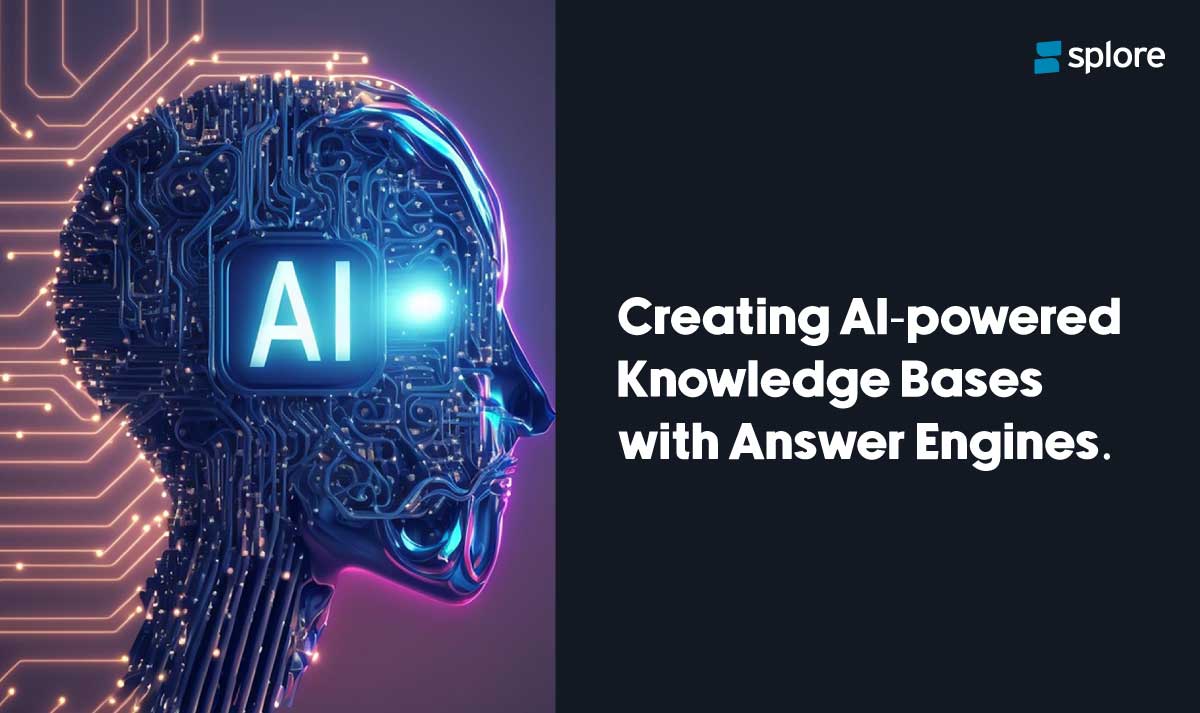 How to build a knowledge base with a gen AI answer engine?